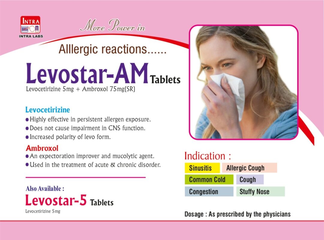 Levostar-AM Tablets - intralabs