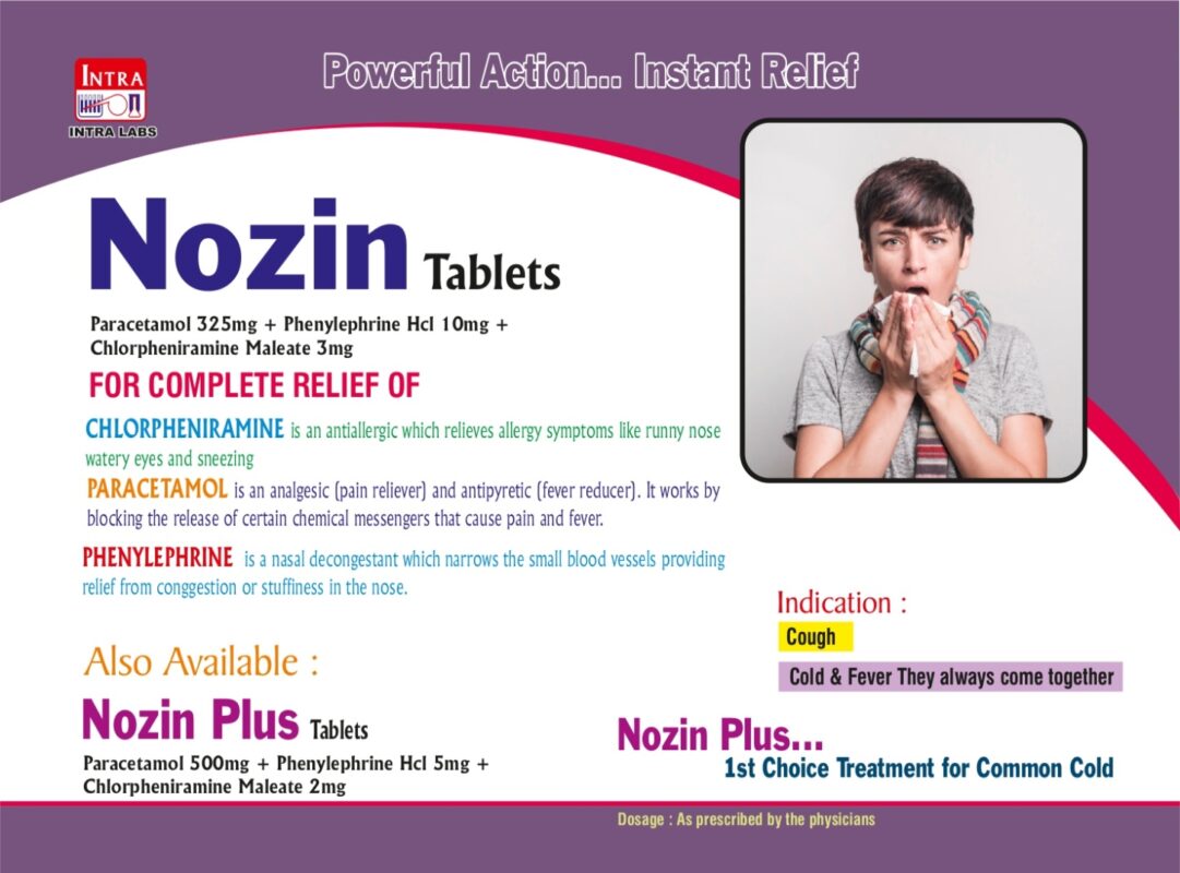 Nozin Tablets - intralabs