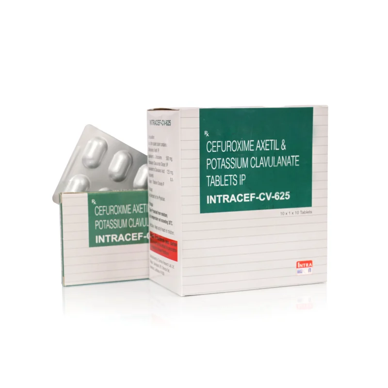 Intracef-CV 625 Tablets - intralabs